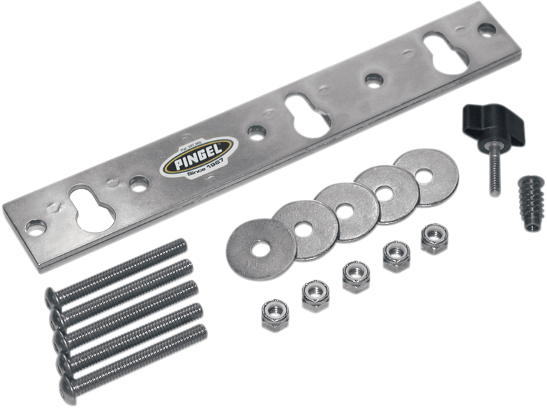 Buy PINGEL MOTORCYCLE REMOVABLE WHEEL CHOCKS MOUNTING PLATE, HARLEY ...