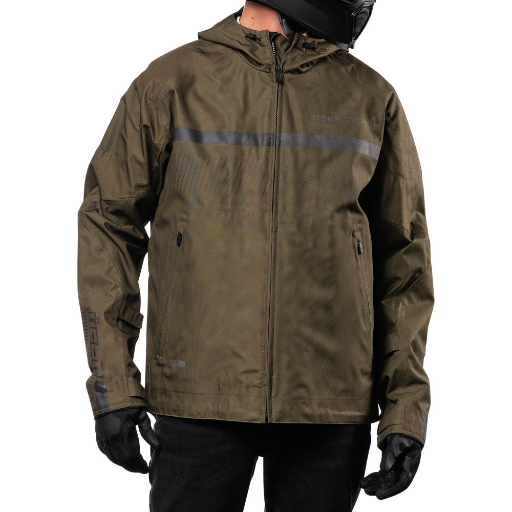 Icon PDX3 Jacket - Olive | XL | eBay