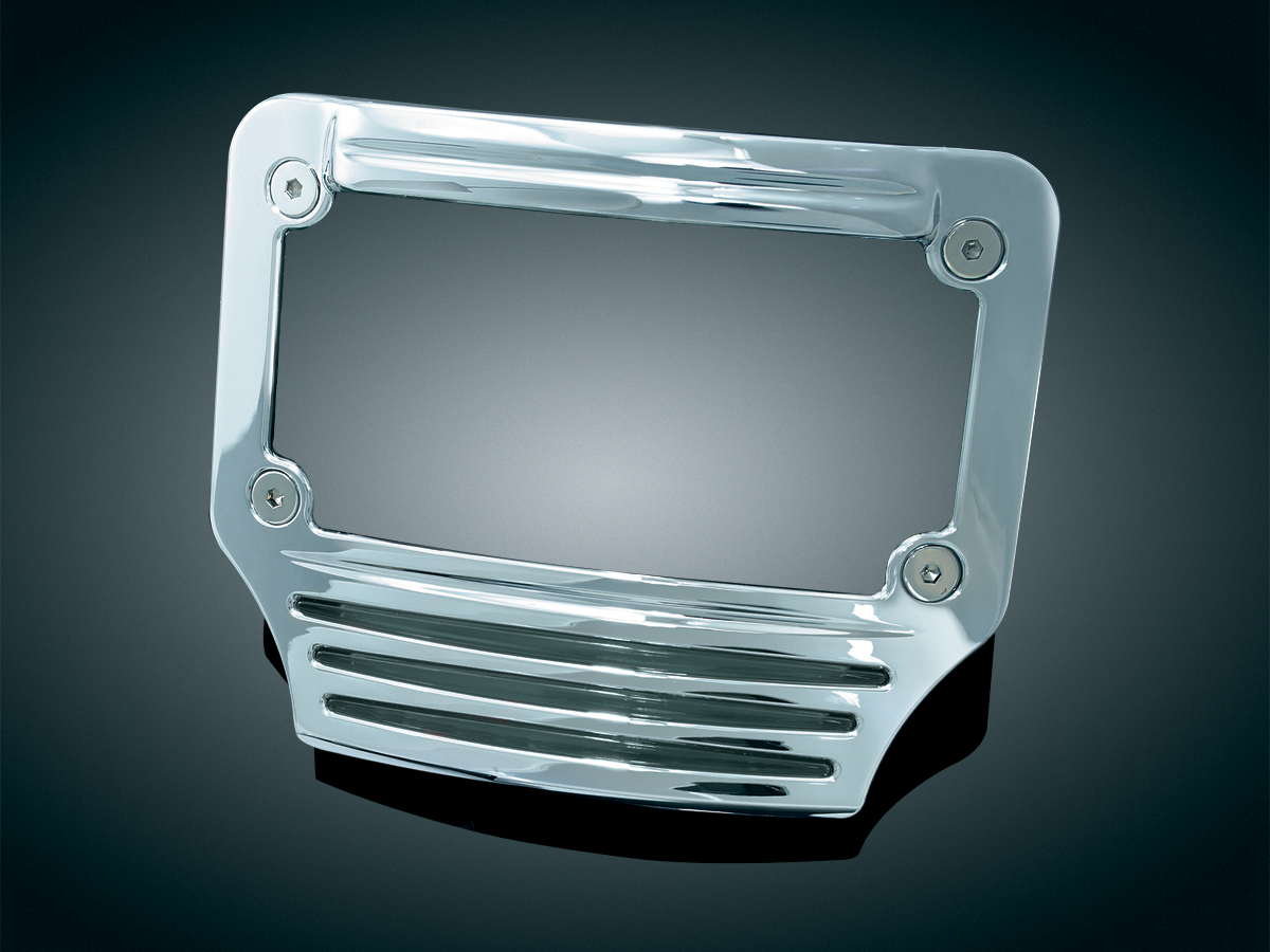 CURVED LICENSE PLATE FRAMES FOR CVO MODELS | Products | Drag Specialties®