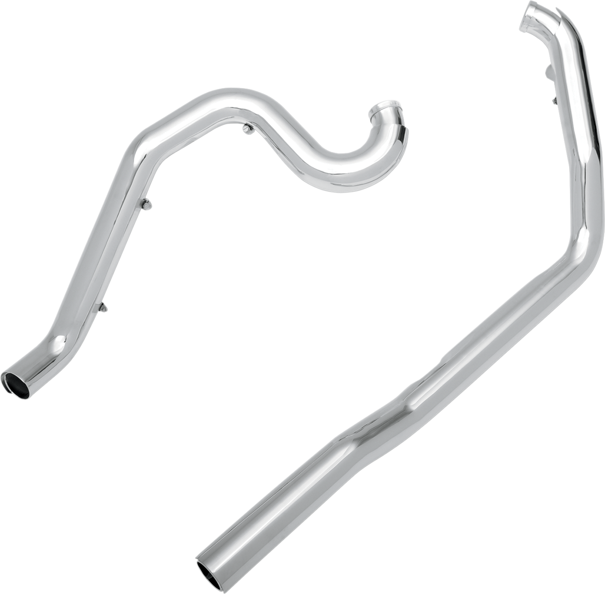 Python Chrome True Dual Exhaust Head Pipes 07-08 Harley Touring FLHX ... Python Chrome True Dual Exhaust Head Pipes 07-08 Harley Touring FLHX ...