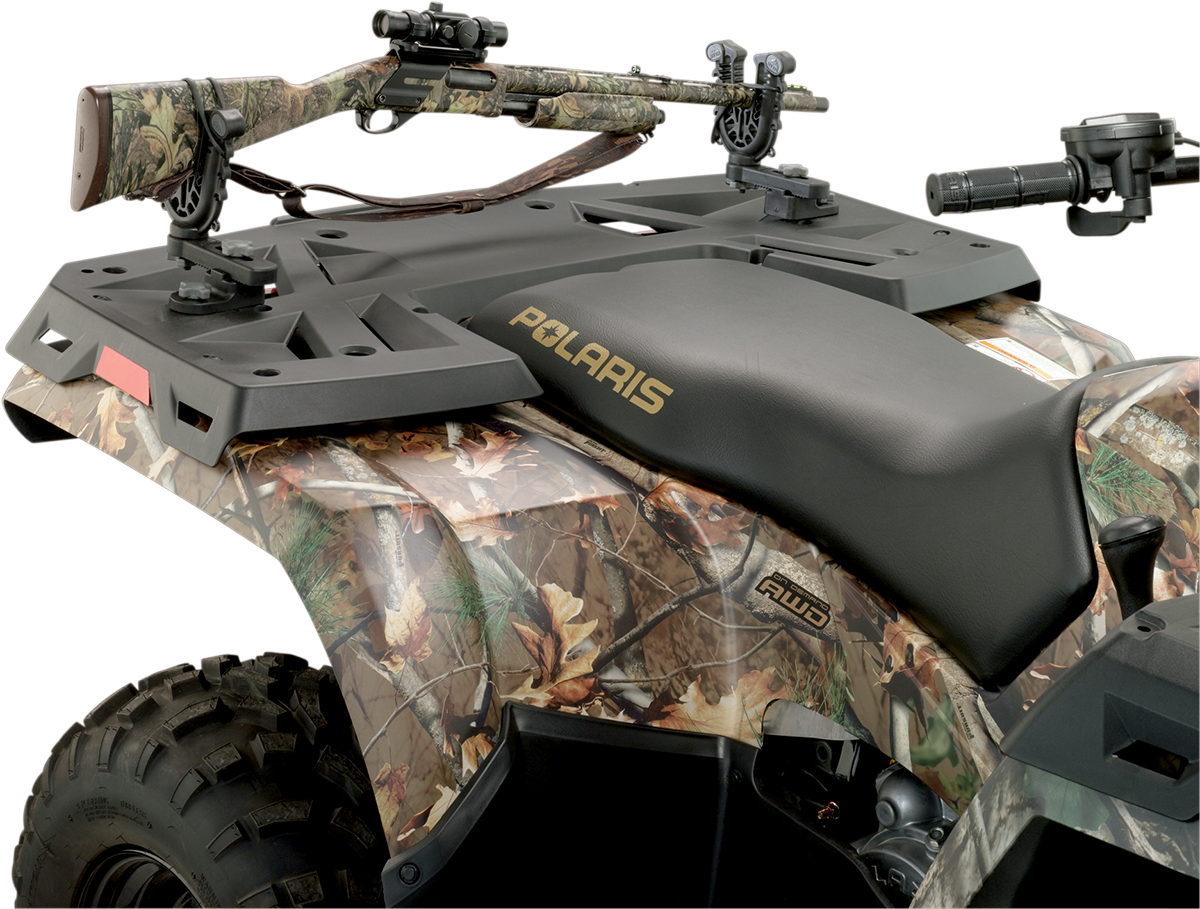 Moose Black FlexGrip UTV ATV Side by Side Single Gun & Bow Rack for ...