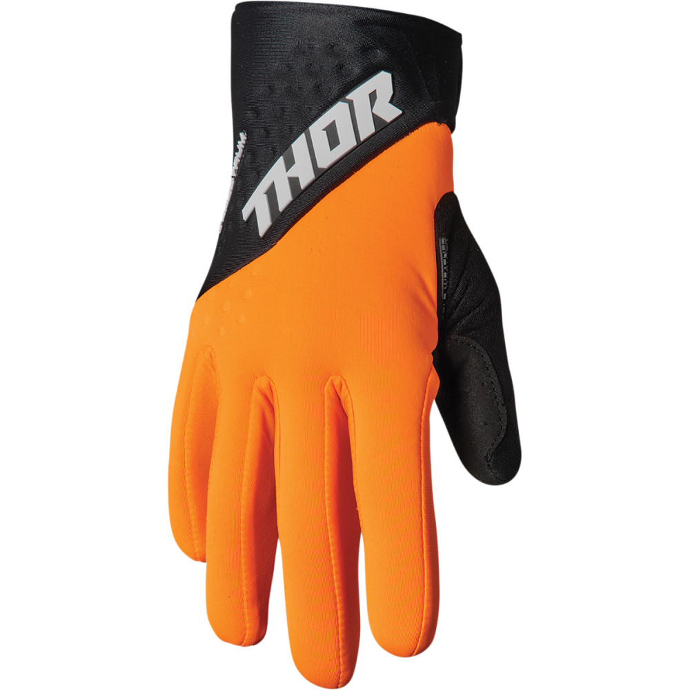 Thor Spectrum Cold Gloves - Orange/Black | XS | eBay