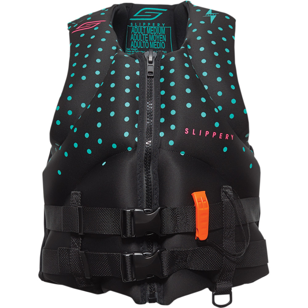 Slippery Women's Surge Neo Vest - Black/Mint | Small | eBay