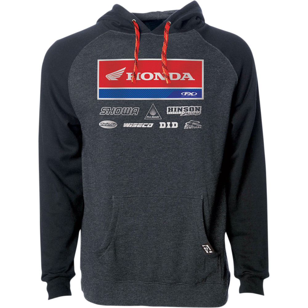 Factory Effex Honda 21 Racewear Hoodie - Charcoal/Black | XL | eBay