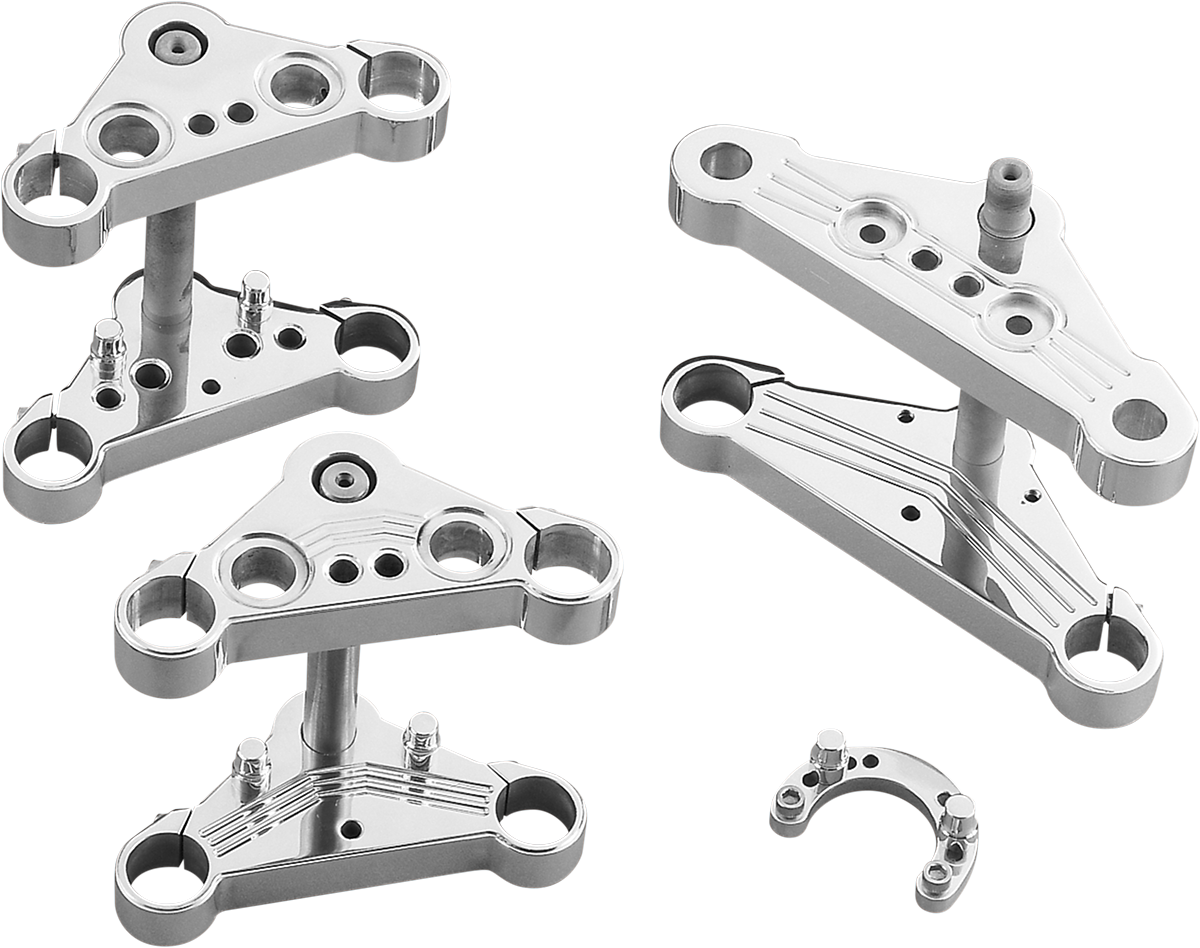 ACCUTRONIX (TFS125-P) Adjustable Triple Tree Fork Stop Kit | Chrome ...