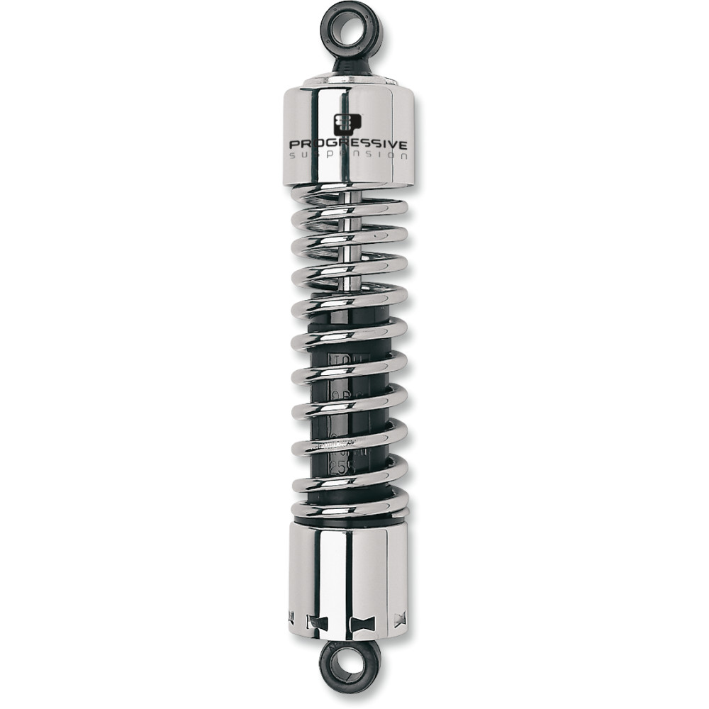 Progressive Suspension Shock - 412 Series - 12" - Standard - Chrome ...